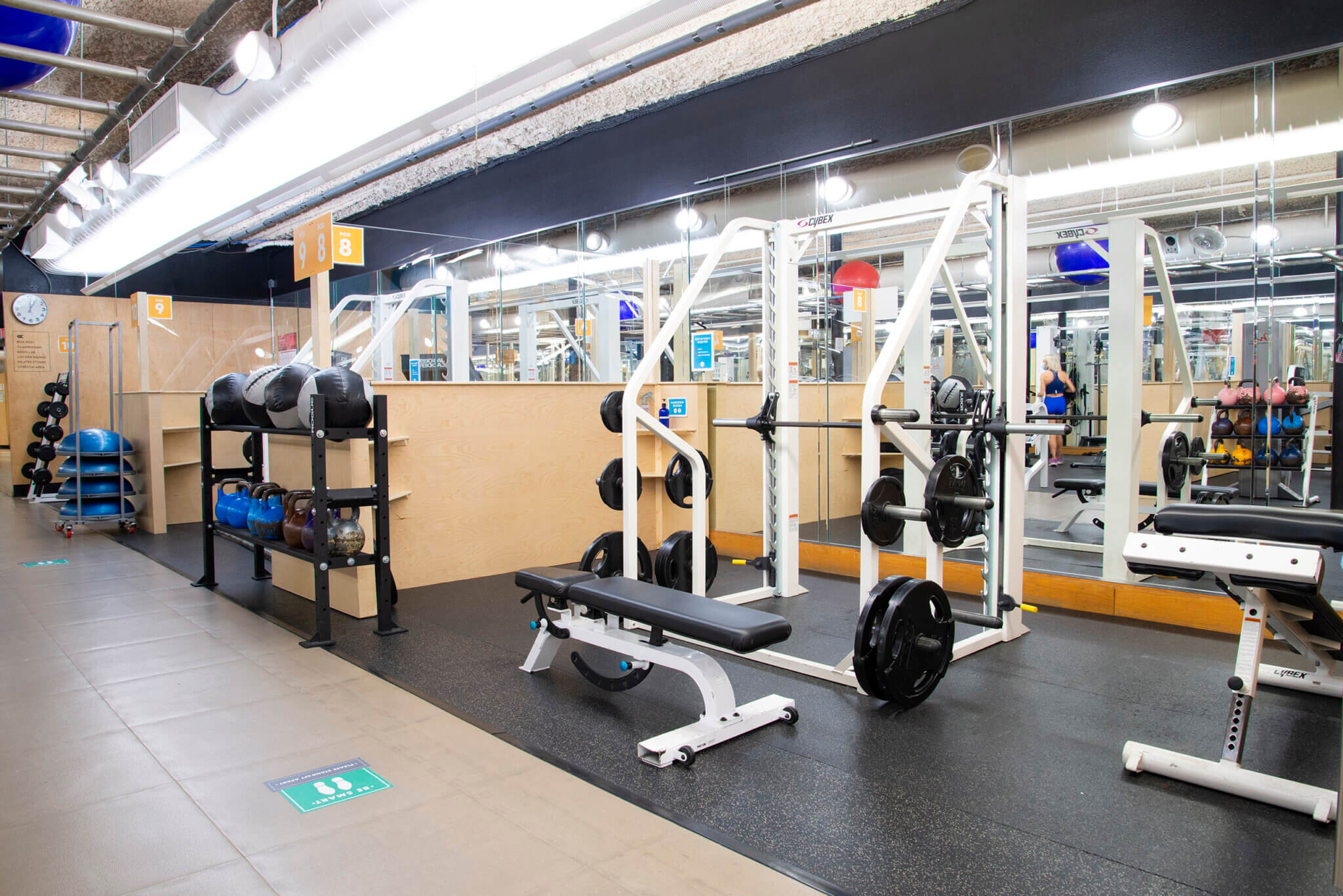 Pod Profile: Main Gym Pod 8 - Castle Hill Fitness Gym & Spa - Austin, TX